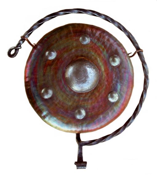 Custom Copper Fire Gong | Texas Lightsmith