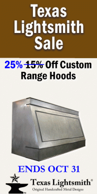 Classic Range Hoods - to fit your design | Texas Lightsmith