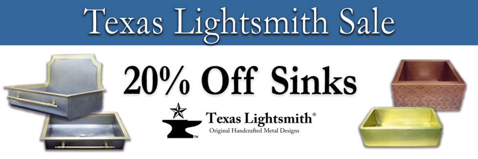 Custom Sinks. Made to Order | Texas Lightsmith