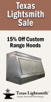 Classic Range Hoods - to fit your design | Texas Lightsmith