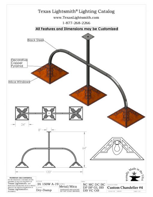 Chandelier #4 | Texas Lightsmith